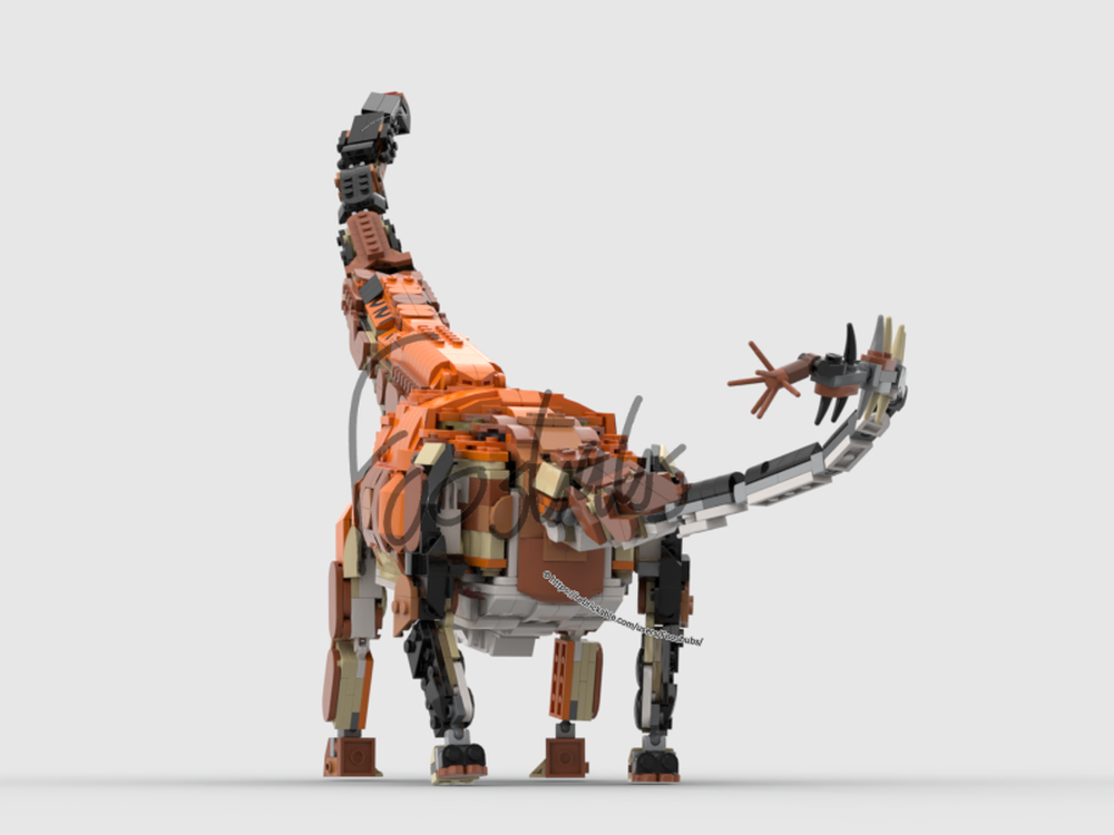 LEGO MOC 31129 + 31150 Breviparopus taghbaloutensis Maker by Foosbubs ...