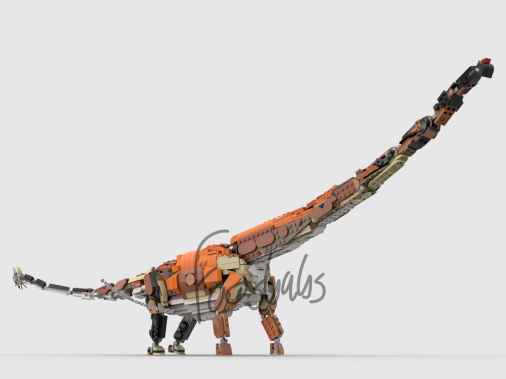 LEGO MOC 31129 + 31150 Breviparopus taghbaloutensis Maker by Foosbubs ...