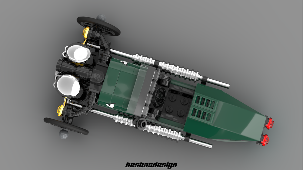 LEGO MOC Morgan 3 Wheeler by besbasdesign | Rebrickable - Build with LEGO
