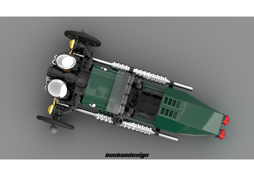 LEGO MOC Morgan 3 Wheeler by besbasdesign | Rebrickable - Build with LEGO