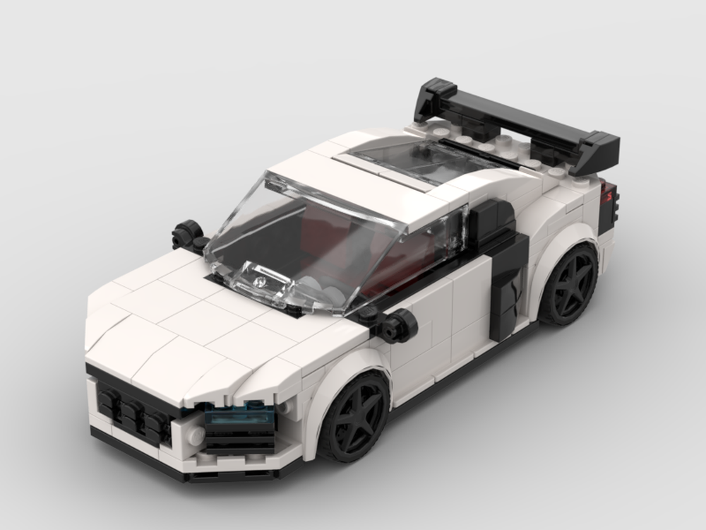 LEGO MOC Audi R8 GT 8 Stud by pedroportelaneto | Rebrickable - Build ...