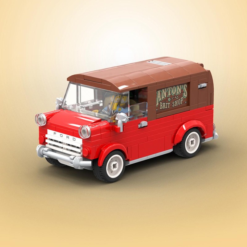 LEGO MOC FORD Transit MK1 by PriBri | Rebrickable - Build with LEGO
