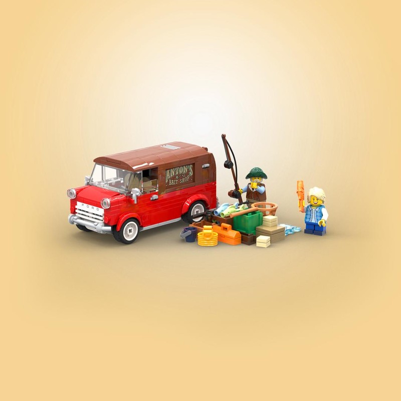 LEGO MOC FORD Transit MK1 by PriBri | Rebrickable - Build with LEGO
