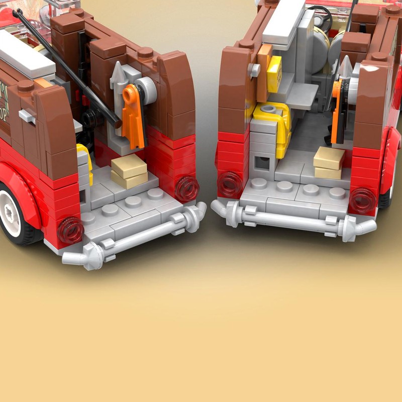 LEGO MOC FORD Transit MK1 by PriBri | Rebrickable - Build with LEGO