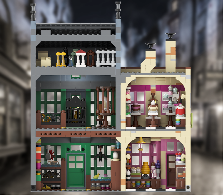 LEGO MOC Sugarplum's Sweet Shop & Magical Menagerie by JD Bricks ...