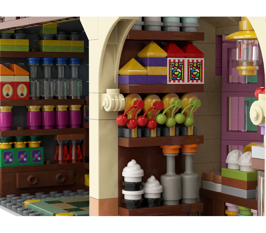 LEGO MOC Sugarplum's Sweet Shop & Magical Menagerie by JD Bricks ...