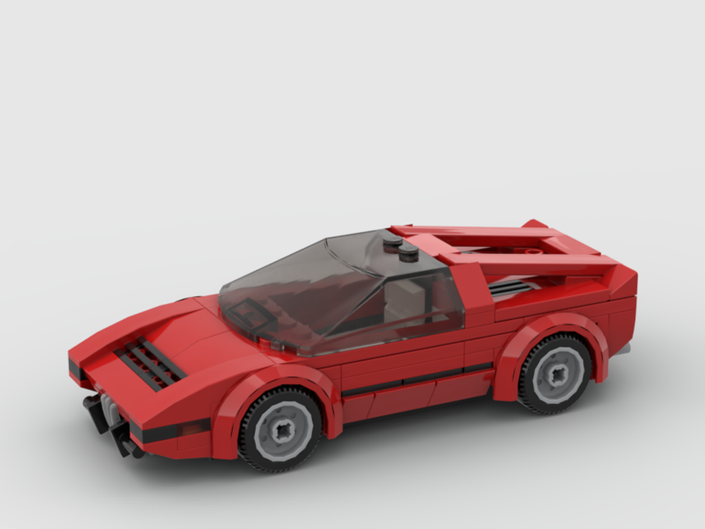 LEGO MOC Maserati Merak SS by BrickMOCery | Rebrickable - Build with LEGO