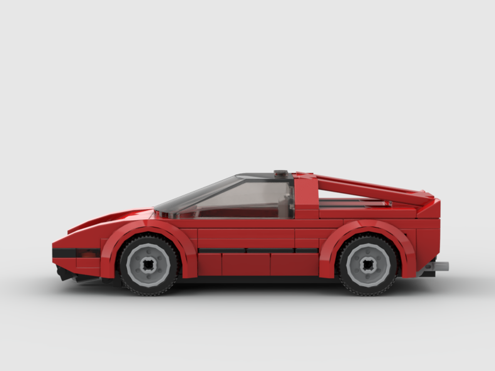 LEGO MOC Maserati Merak SS by BrickMOCery | Rebrickable - Build with LEGO