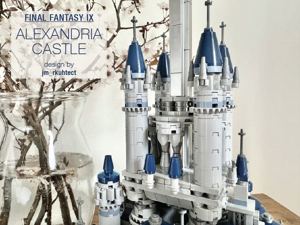 LEGO MOC Final Fantasy IX Alexandria Castle by jm_rkuhtect ...