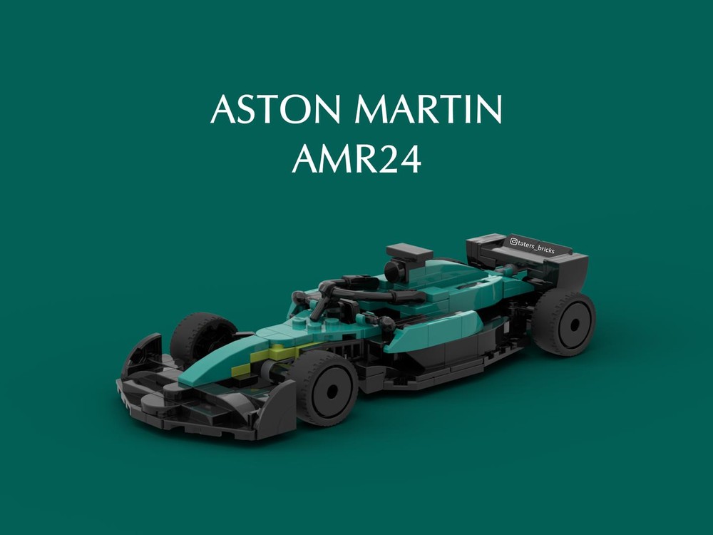 LEGO MOC Aston Martin AMR24 by Taters | Rebrickable - Build with LEGO