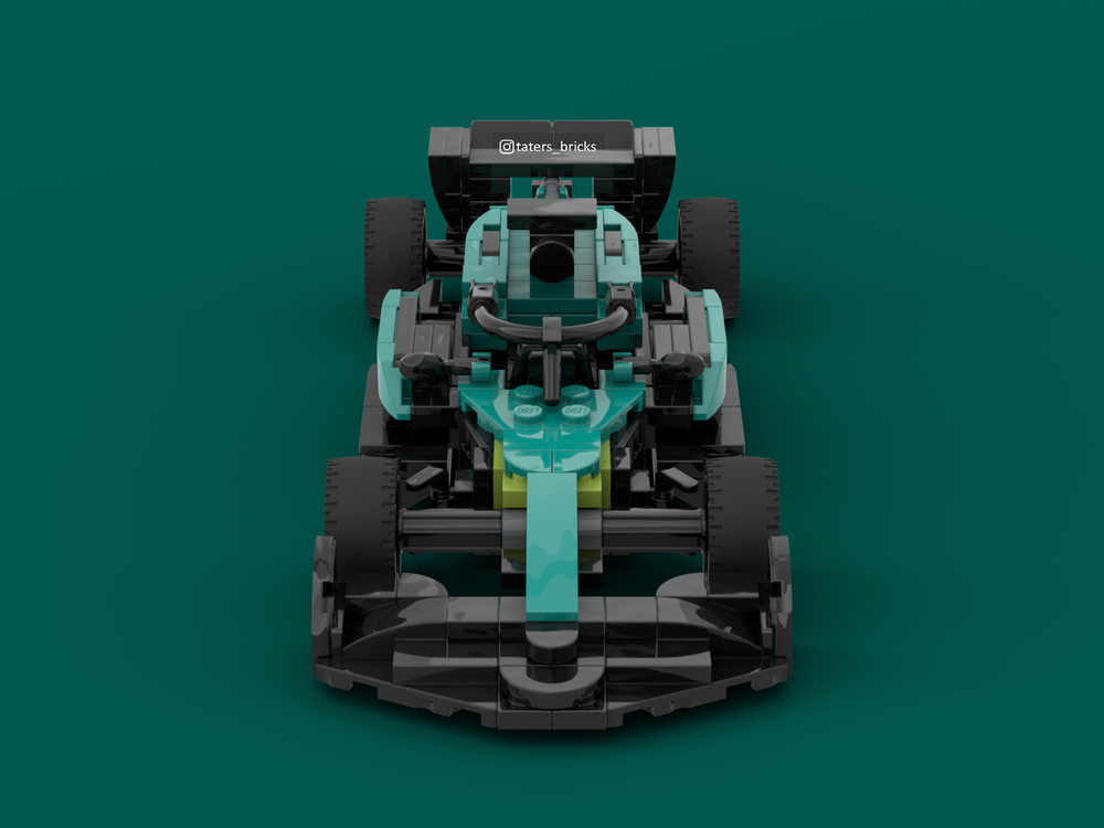 LEGO MOC Aston Martin AMR24 by Taters | Rebrickable - Build with LEGO