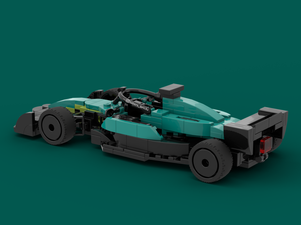 LEGO MOC Aston Martin AMR24 by Taters | Rebrickable - Build with LEGO