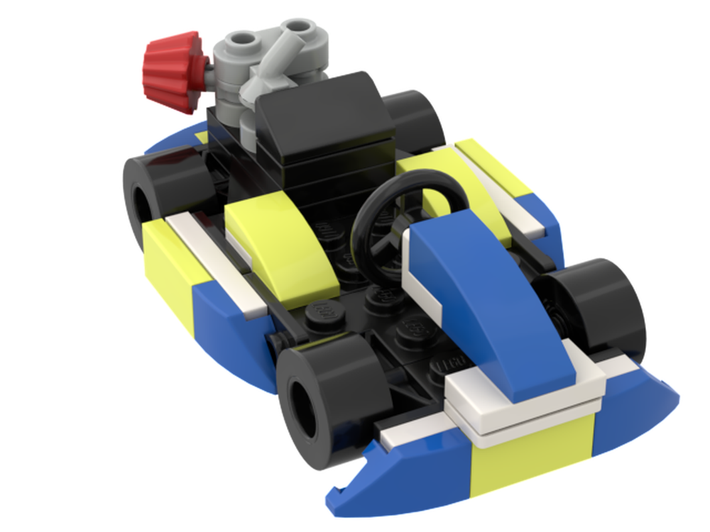 LEGO MOC Lego Go-Kart by Tom designs | Rebrickable - Build with LEGO
