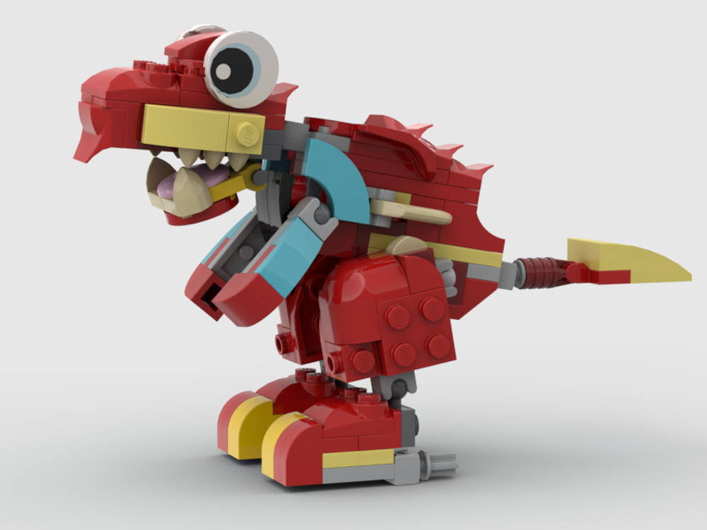 LEGO MOC 31145 dinosaur by ddmdx1316 | Rebrickable - Build with LEGO