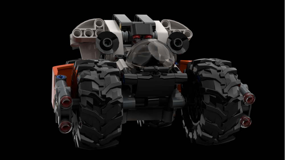 LEGO MOC TECHNIC Space Scarab Rover MOC - with "pull-back" motor by ...