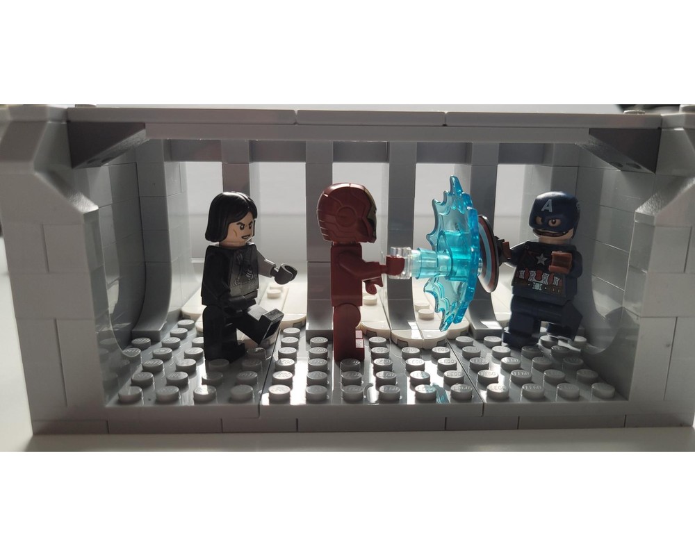 LEGO MOC Captain America Civil War Final Battle by Santrec ...