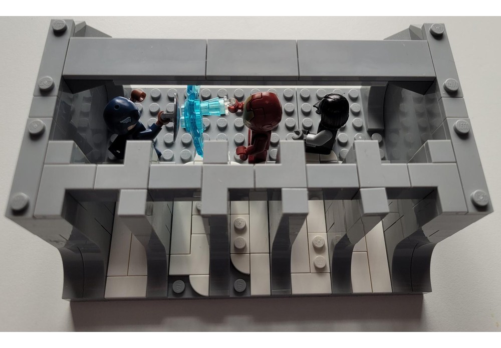LEGO MOC Captain America Civil War Final Battle by Santrec ...