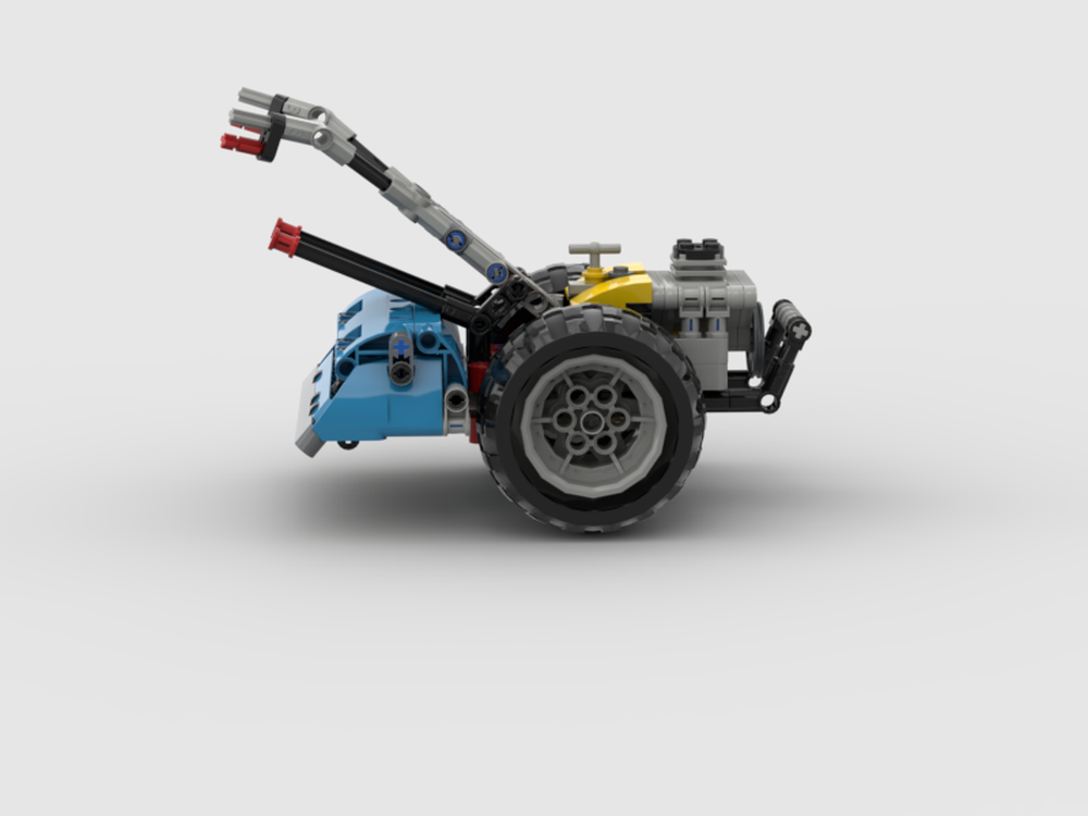 LEGO MOC Small single axle tractor by Agrimatte97 | Rebrickable - Build ...