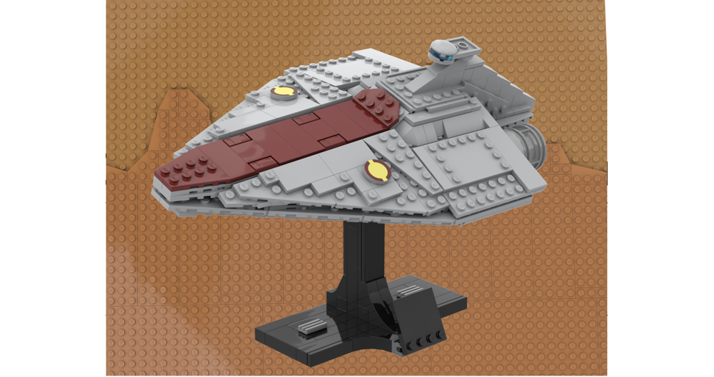 LEGO MOC-177245 Midi-scale Acclamator Class Star Destroyer by raguidel ...