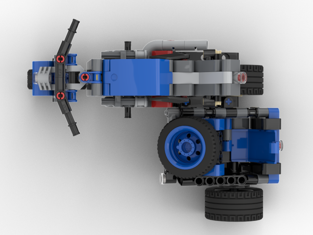 LEGO MOC 42164 - Motorbike by hoppepe | Rebrickable - Build with LEGO