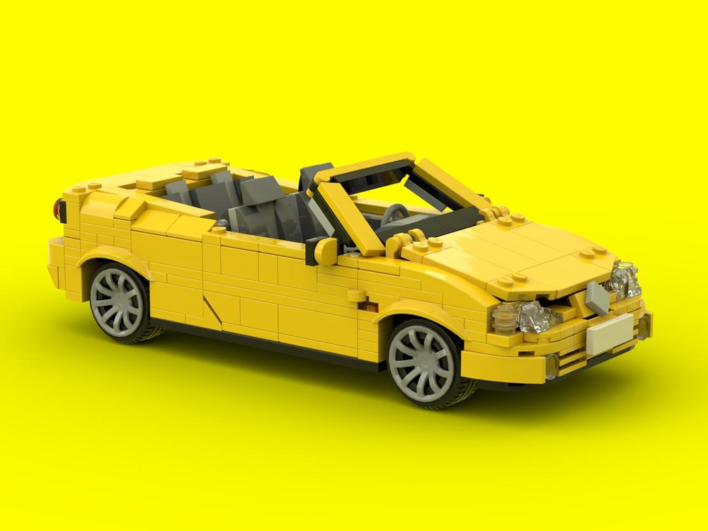 Lego Moc Renault Megane 1 Cabriolet By Sim Camat Rebrickable Build