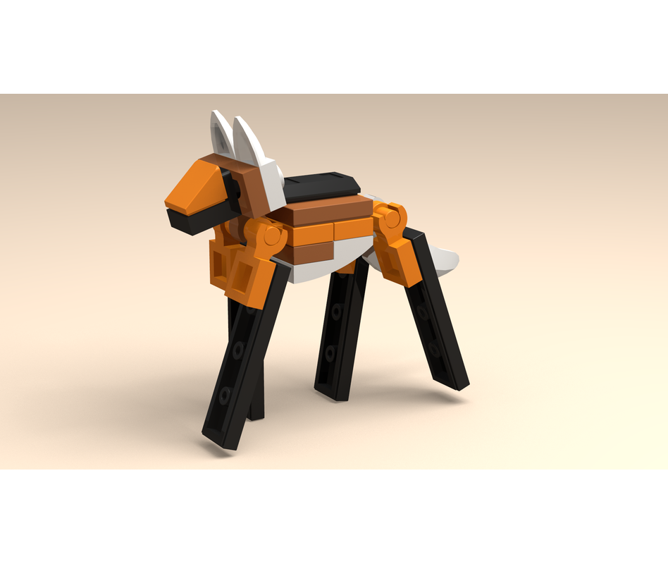 LEGO MOC Maned Wolf by Richy_s | Rebrickable - Build with LEGO