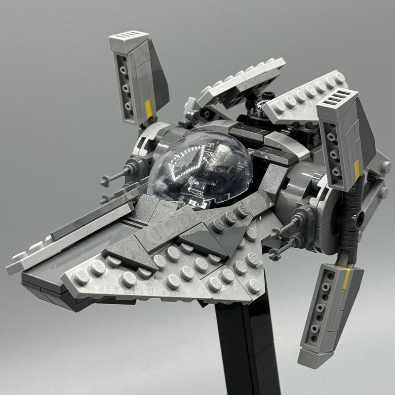 Lego Moc V Wing Starfighter Imperial By Farawaybricks Rebrickable