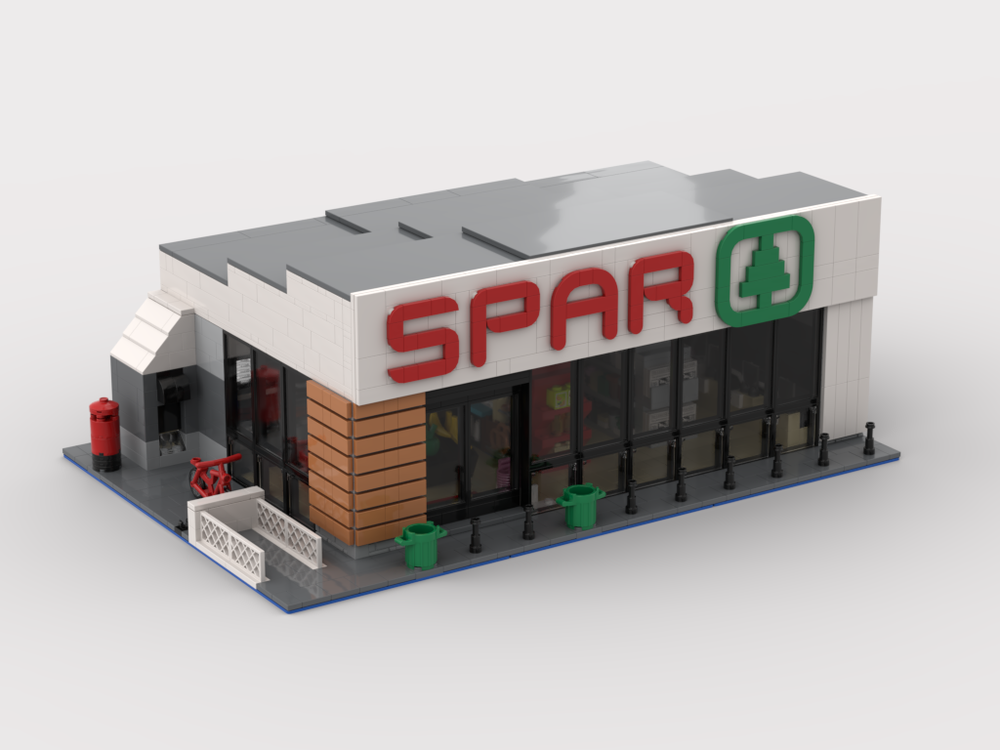LEGO MOC SPAR convenience store by andrewmccullough | Rebrickable ...
