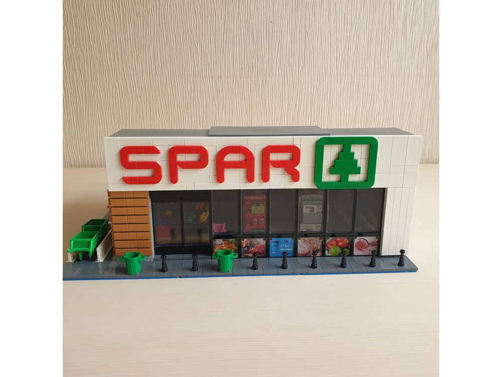 LEGO MOC SPAR convenience store by andrewmccullough | Rebrickable ...