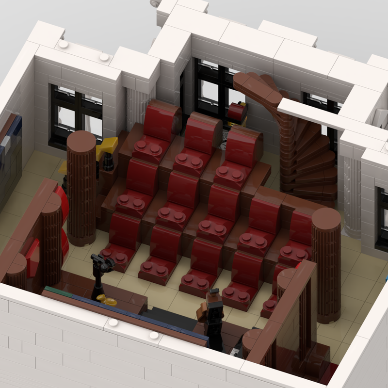 LEGO MOC Grand Theatre by Leo G | Rebrickable - Build with LEGO
