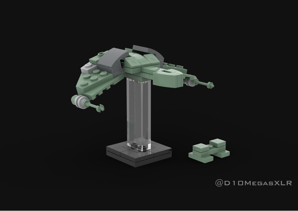 LEGO MOC B'rel Class (Klingon Bird of Prey, 23rd century) by ...