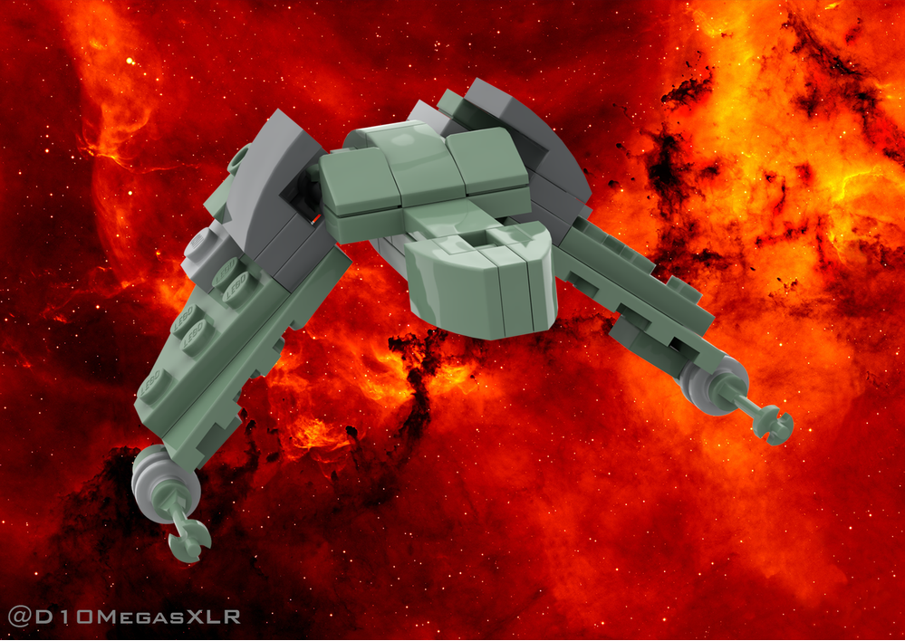 LEGO MOC B'rel Class (Klingon Bird of Prey, 23rd century) by ...