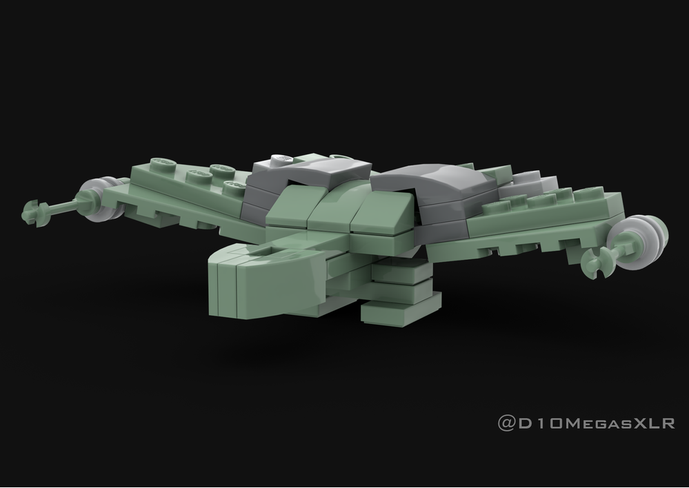 LEGO MOC B'rel Class (Klingon Bird of Prey, 23rd century) by ...