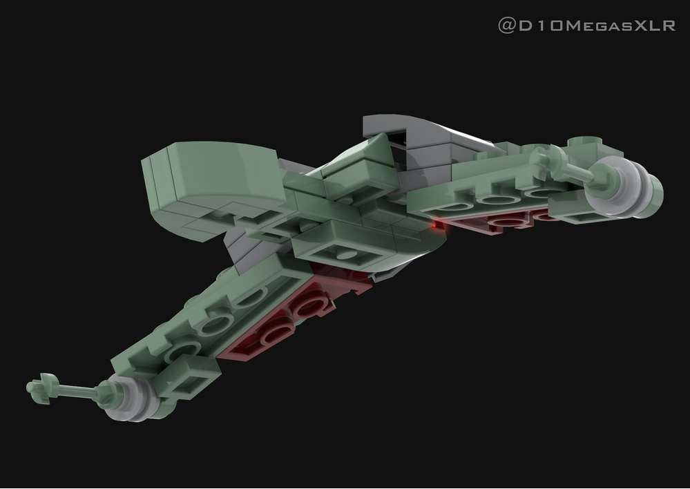 LEGO MOC B'rel Class (Klingon Bird of Prey, 23rd century) by ...