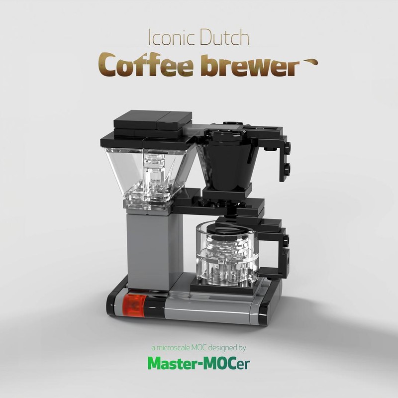 LEGO MOC MOCCAMASTER - Iconic Dutch Coffee brewer by Master-MOCer ...