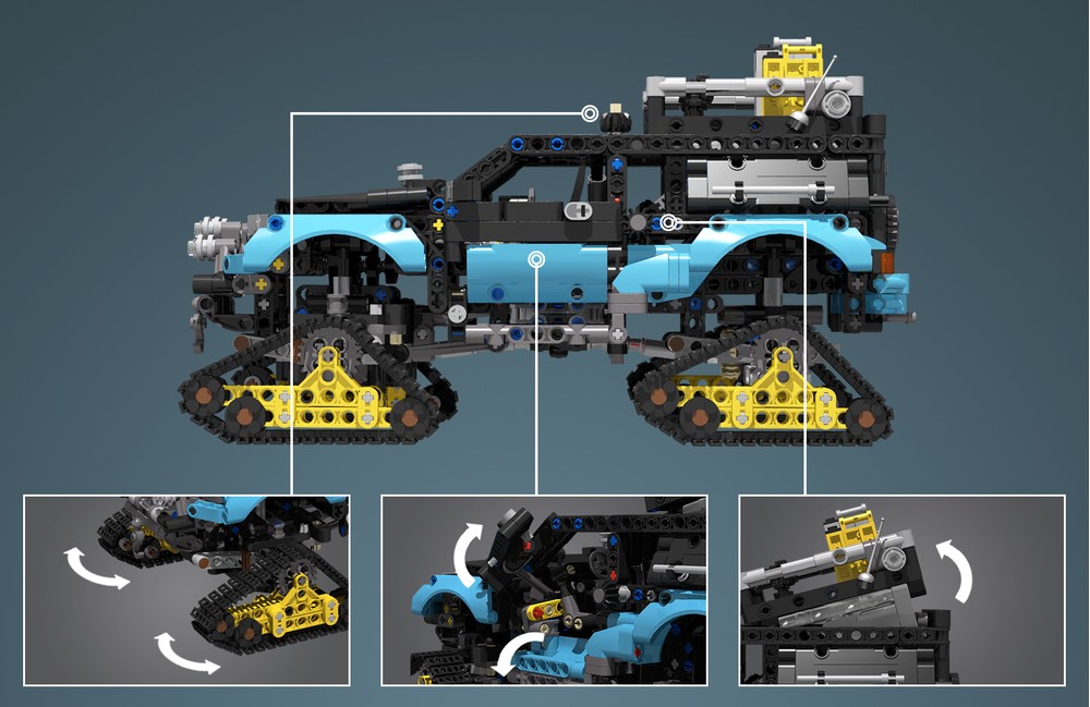 LEGO MOC Mini 42069 - Extreme Adventure by nguyengiangoc | Rebrickable ...