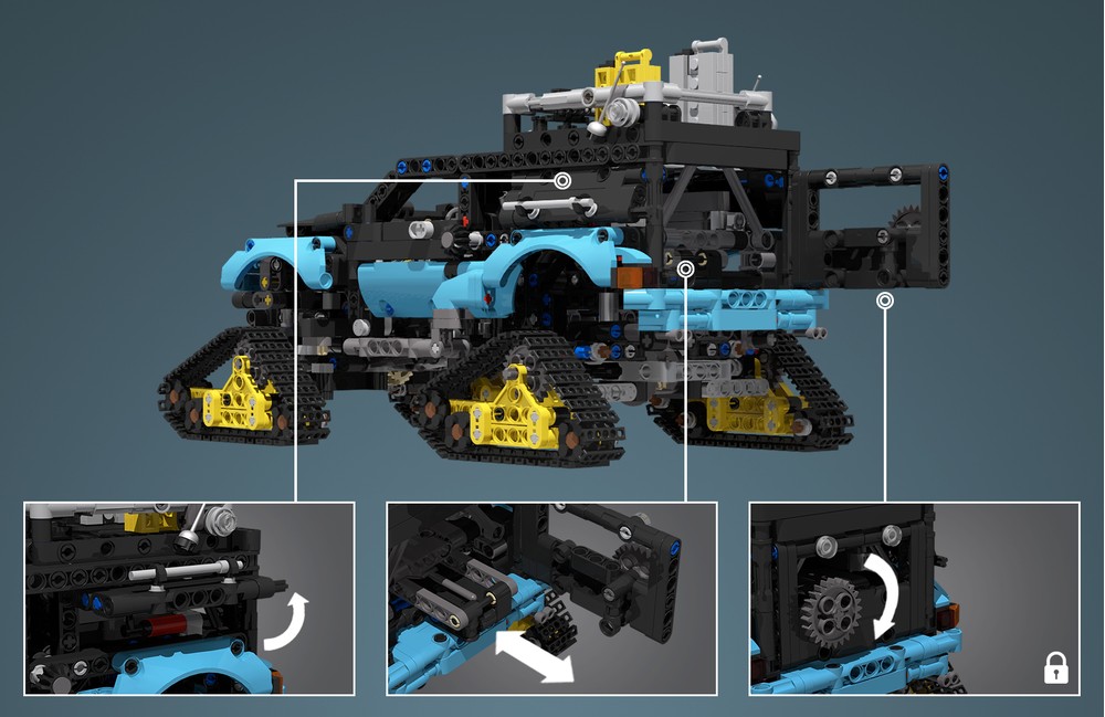 LEGO MOC Mini 42069 - Extreme Adventure by nguyengiangoc | Rebrickable ...