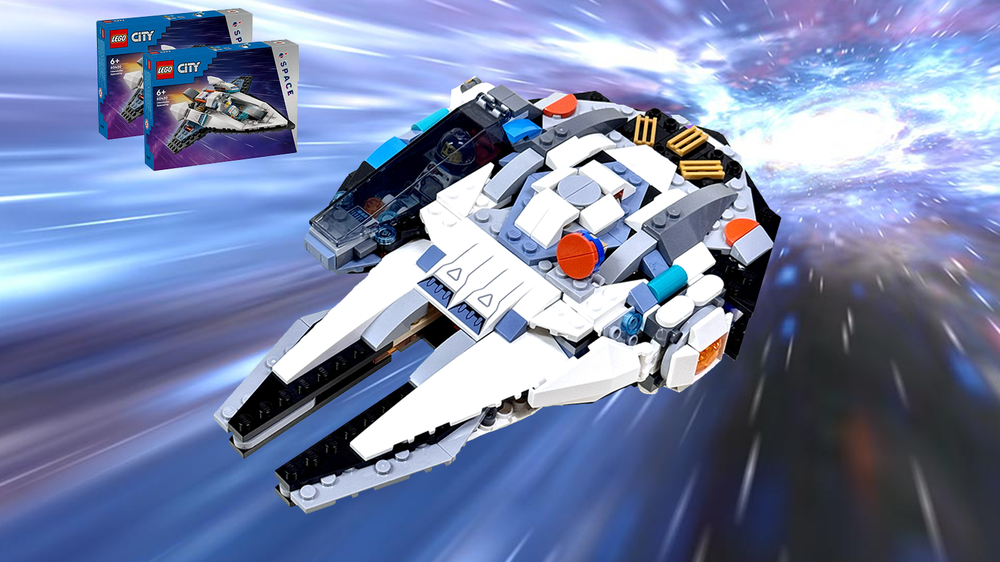 LEGO MOC Interstellar Spaceship Upgrade version 4 (2x60430 ...