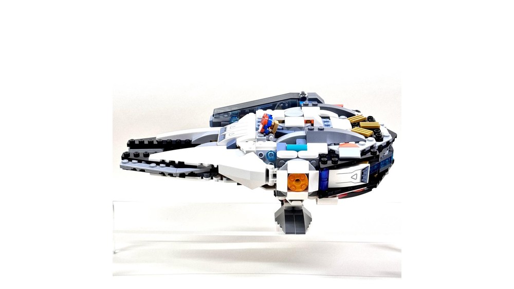 LEGO MOC Interstellar Spaceship Upgrade version 4 (2x60430 ...