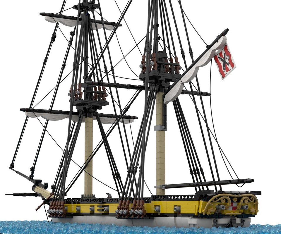 LEGO MOC Brigg HMS Otter by boeing_787_8_dreamliner | Rebrickable ...