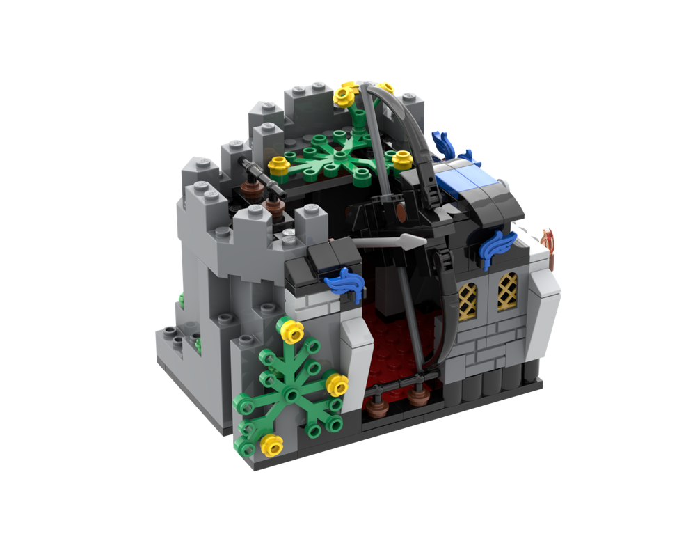 LEGO MOC Medieval Vertical Ballista (40601 Alternate build) by Hogi ...