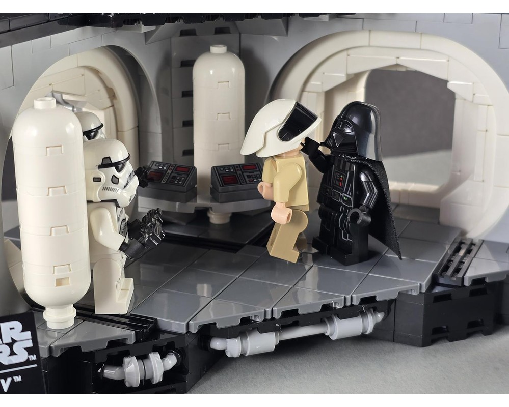 LEGO MOC Diorama Display Stand for 75376 Tantive IV by Tile-(R)-Tom ...