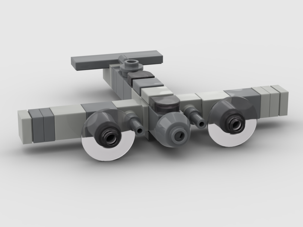 LEGO MOC tupolew tu-1 by mini military builds | Rebrickable - Build ...