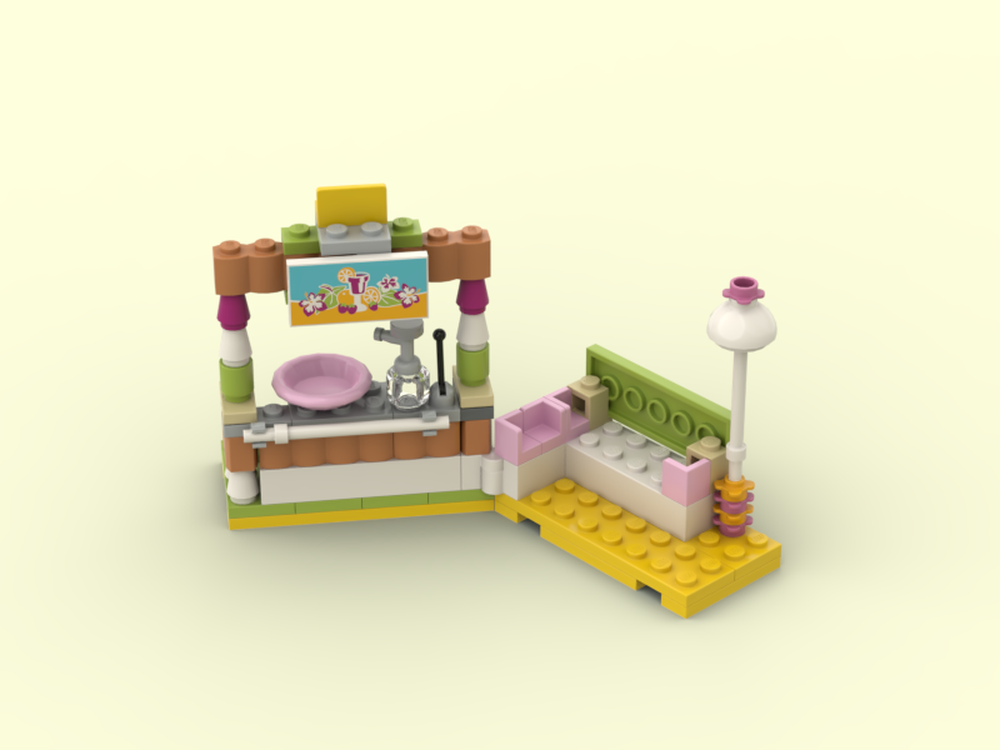 LEGO MOC 41027 Beach Bar by Legoivo | Rebrickable - Build with LEGO