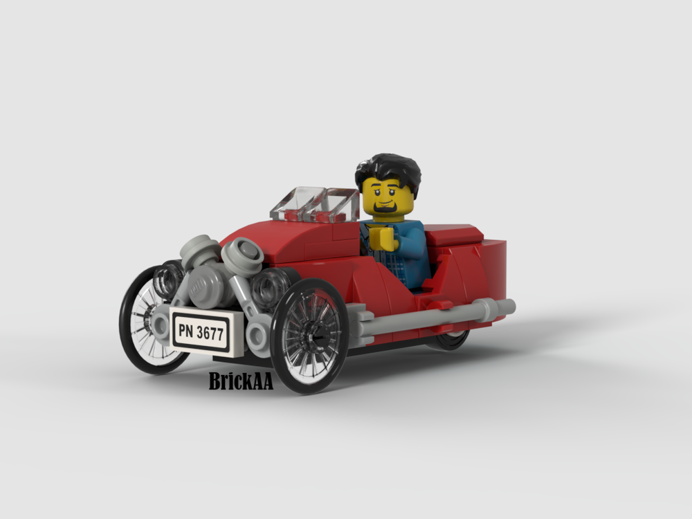 LEGO MOC Morgan 3 Wheeler by BrickAA | Rebrickable - Build with LEGO