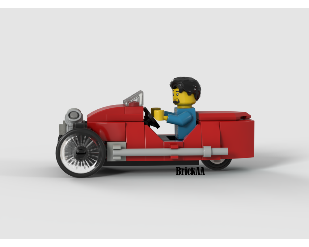 LEGO MOC Morgan 3 Wheeler by BrickAA | Rebrickable - Build with LEGO