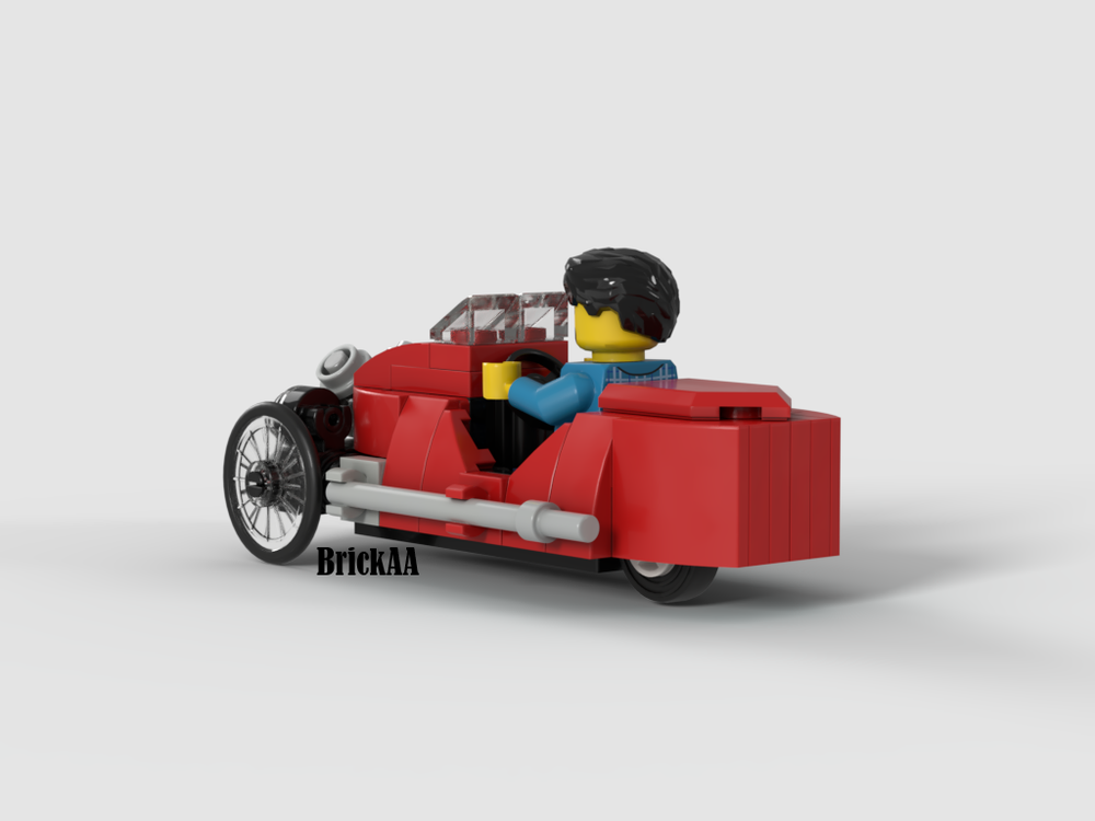 LEGO MOC Morgan 3 Wheeler by BrickAA | Rebrickable - Build with LEGO