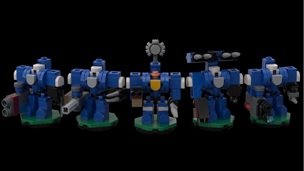 LEGO MOC-177437 Warhammer 40k Terminator by meregt | Rebrickable ...
