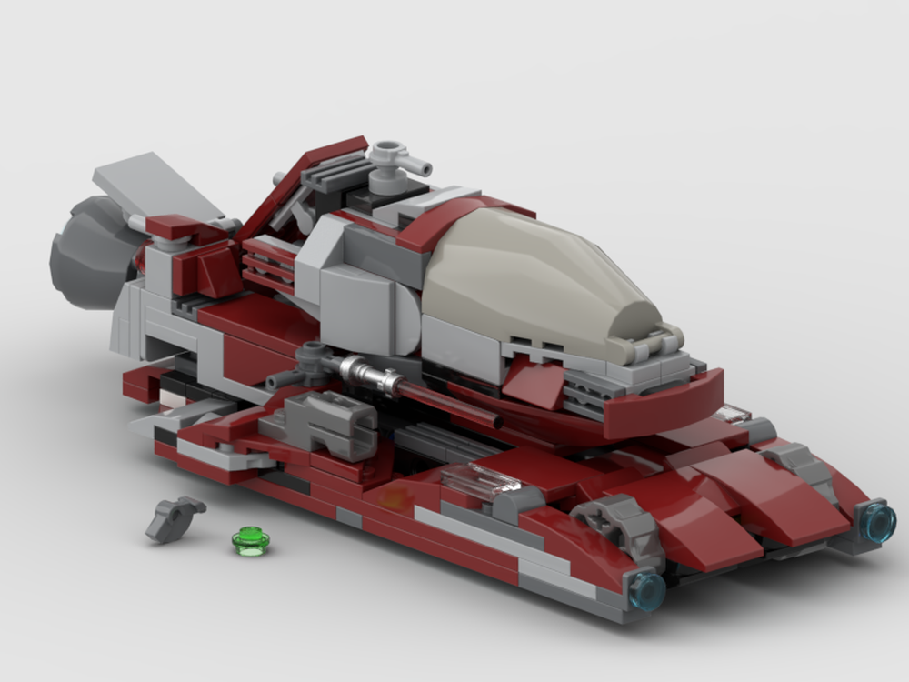 LEGO MOC-177438 Ahsoka (75362) futuristic rocket tank by casecar ...