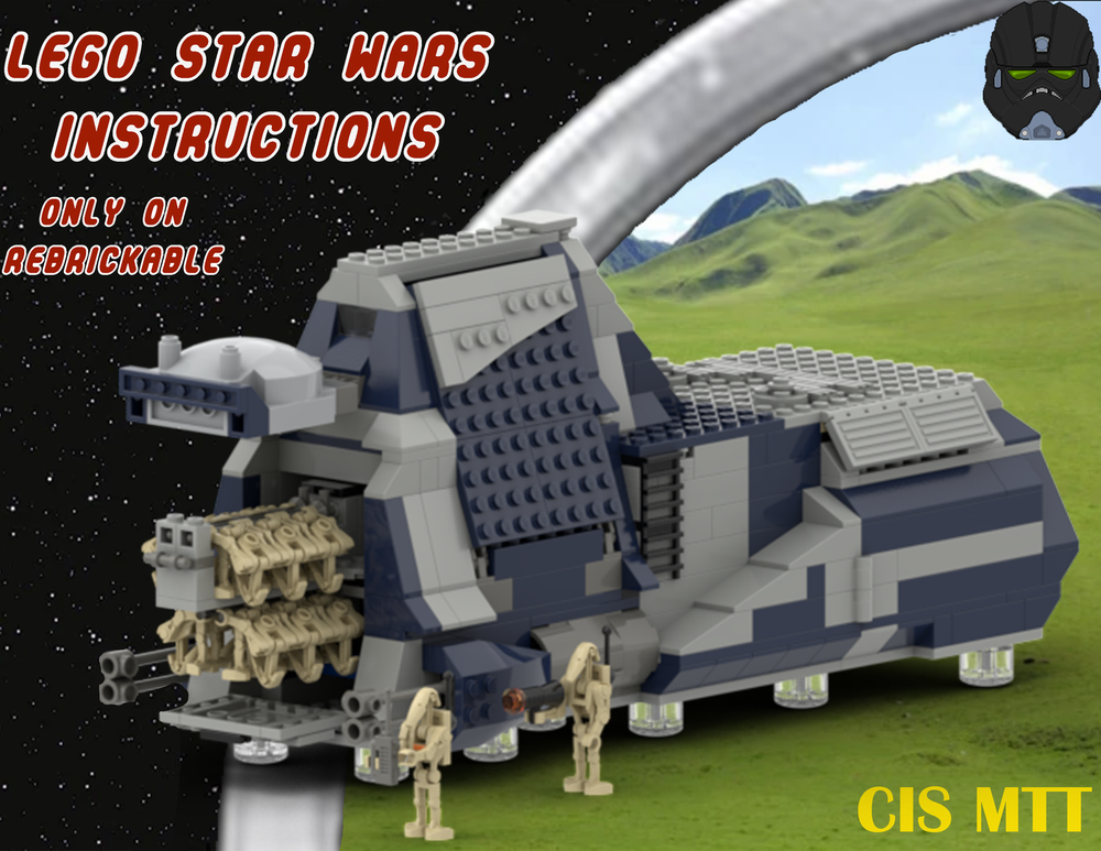 LEGO MOC Classic-Style CIS MTT by CloneCreatesClassics | Rebrickable ...